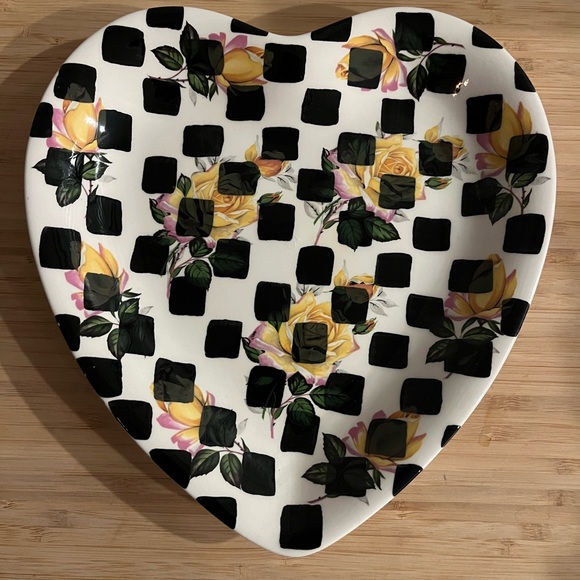 Gone Two Pot | Art | Rare Vintage Checkerboard Pattern Heart With ...